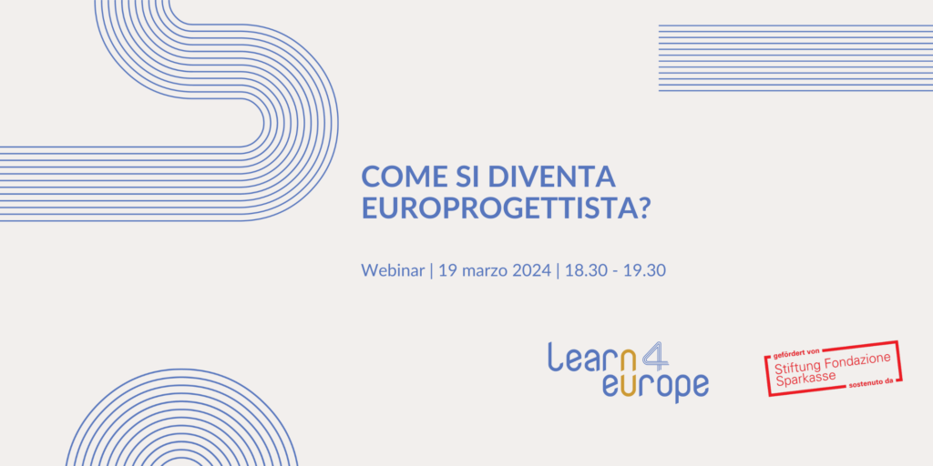 Come si diventa europrogettista? - Learn4Europe